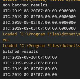 Client Bug Batch Request Vs Non Batch Request Inconsistent DateTime Results Issue