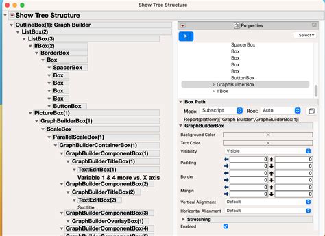 solved how do i create 2 or more legend boxes in graph builder and