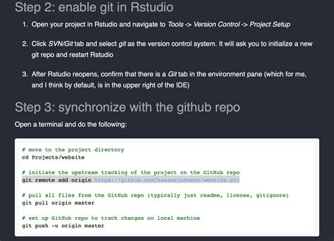 Creating A Git Repo For An Existing R Project Fatal Couldnt Find