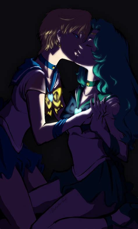 Sailor Moon Uranus And Neptune Kiss Sailor Moon Uranus And Neptune Kiss