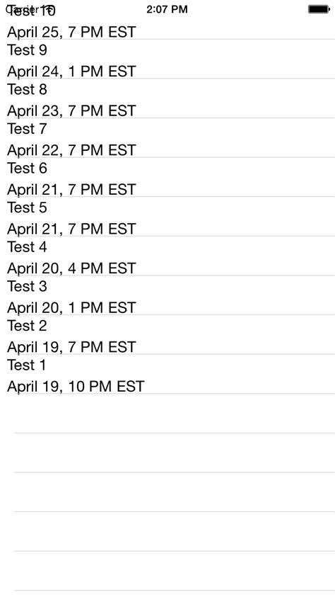 Ios What Is The Parse Table View Default Sorting Method Stack Overflow