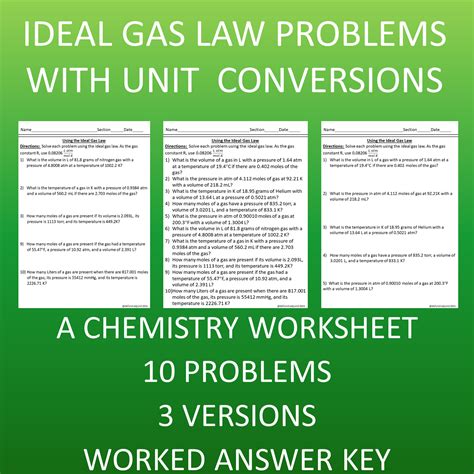 Free Unit Conversions Worksheet Chemistry Download Free Unit