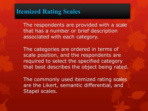 Scaling And Measurement Classification And Types Pptx