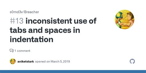 Inconsistent Use Of Tabs And Spaces In Indentation Imaginative Minds
