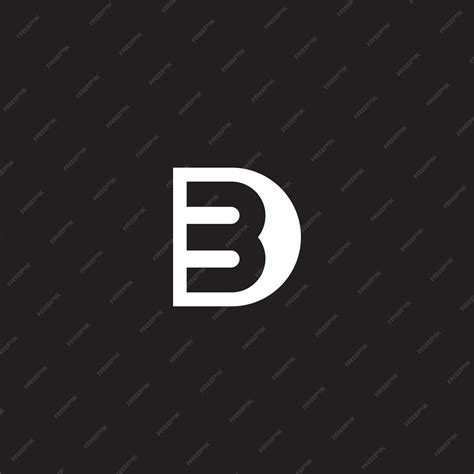Premium Vector Abstract Db Bd D B Letters Logo Initial Based Monogram Icon Vector
