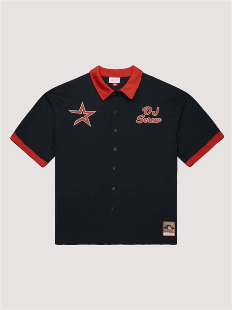 Houston Astros Mitchell And Ness X Dj Screw Black Shirtshop Celebs Wear