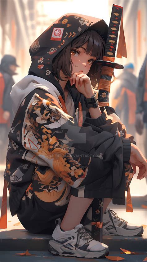Samurai Girl 1 By Alice Ai On Deviantart