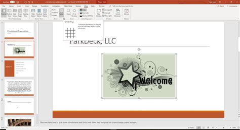 Nudge Objects To Control Placement PowerPoint Slides