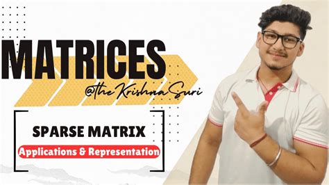 Sparse Matrix Array Representation Linked List Representation Data Structure Tks