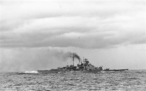 German Battleship Bismarck Sunk — World War Ii Historycentral