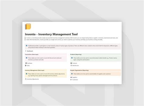 20 Best Notion Inventory Management Templates