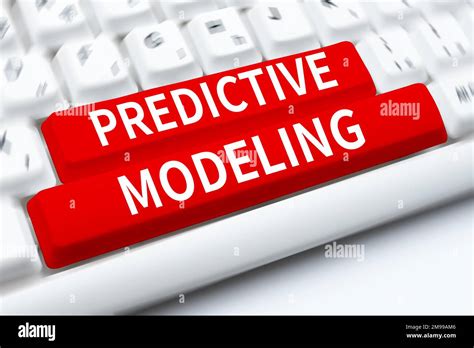 Hand Writing Sign Predictive Modeling Word For Maintenance Strategy