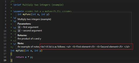 Markdown Comment Support For Tooltip Display Of Hover · Issue 6020 · Microsoftvscode Cpptools