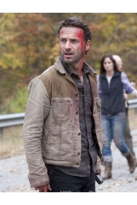 Rick Grimes Walking Dead Jacket New American Jackets