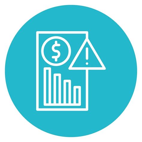 Limage Vectorielle De Licône Danalyse Des Risques Peut être Utilisée Pour La Gestion Des