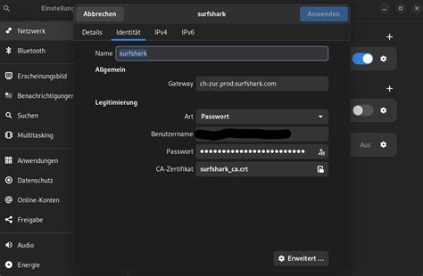 invalid vpn settings r nobaraproject