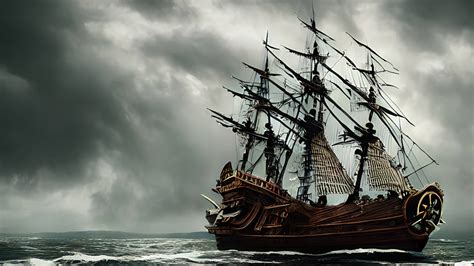 Ai Art Ghost Ship By Habaricszs On Deviantart