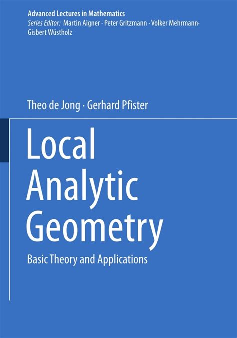 Local Analytic Geometry Basic Theory And Applications Premiumjs Store
