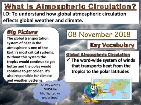 3 Atmospheric Circulation Pptx