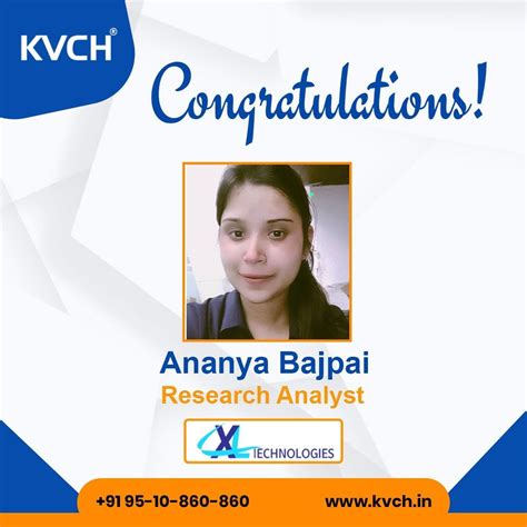 congratulations to ananya bajpai on getting placed at cxl technologies