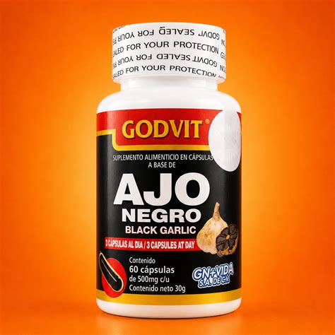Ajo Negro Capsulas Gaia Productos Naturista