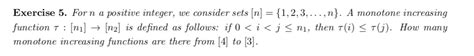 Solved Exercise 5 For N A Positive Integer We Consider
