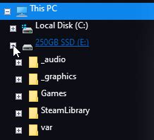File Explorer Navigation Pane Drop Down Icons Have Become Signs