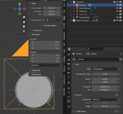 How Do I Center The Camera On The D Cursor In This Image Basics Interface Blender