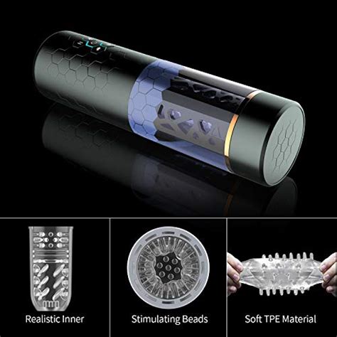 WeDol Male Masturbator Automatic Masturbation Cup Pocket Pussy with 10 ...