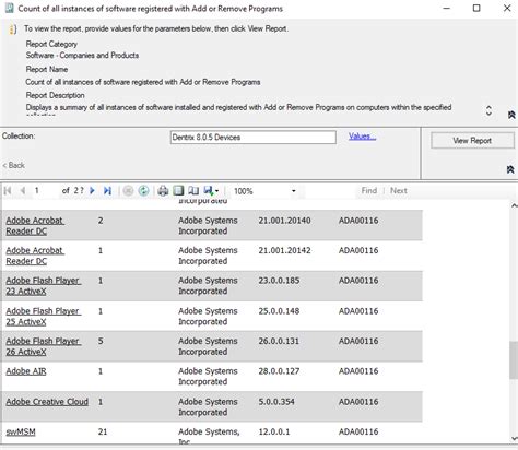 Sccm Locating A Specific Software On Devices Microsoft Qanda