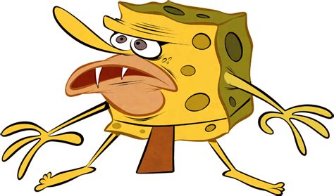Download Primitive Spongebob Png Primitive Spongebob  Clipartkey
