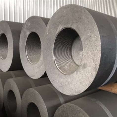 China Exporta Rp 150 Mm Graphiet Electrodo Con Pezón Para Fusión Eaf