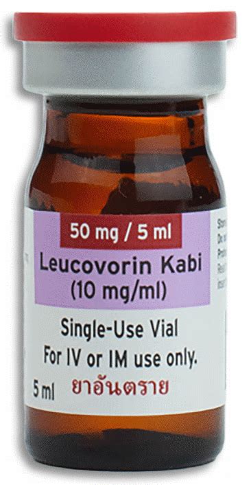 Leucovorin Calcium Injection Fresenius Kabi Dosage And Drug Information