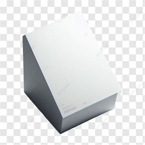 A Sleek Minimalist Angled White Box Showcasing Modern Design With