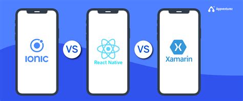 Ionic Vs React Native Vs Xamarin﻿ Which One To Choose Appventurez