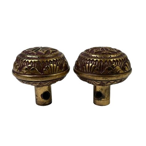 1880s American Vernacular Bronze Door Knobs Chairish