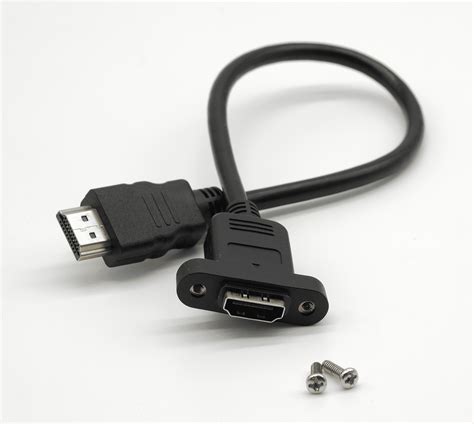 Chassis Cable Connector Hdmi Male Chassis Female Winther3d