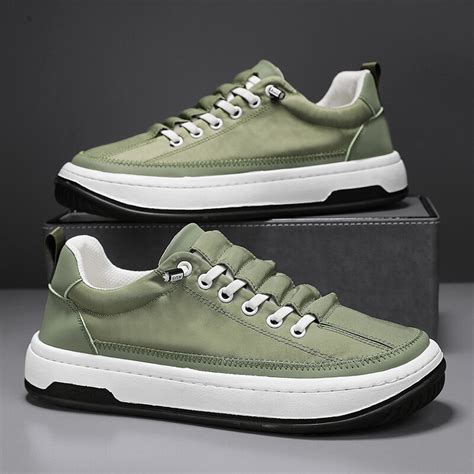 남성 신발 여름 스니커즈 패션 신발 편안한 통기성 얼음 실크 옷 캐주얼 신발 워킹 플랫 신발 남성 스니커즈 남자 신발