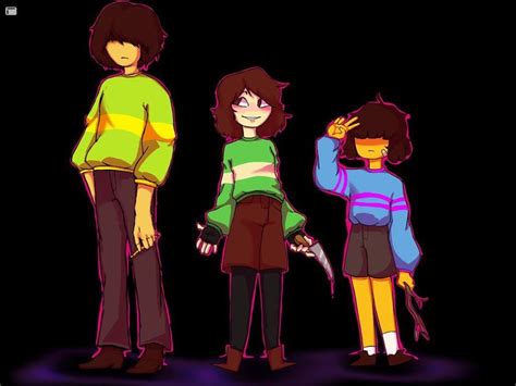 Kris Deltarune KFC gang Chara Frisk Deltarune персонажи Undertale персонажи