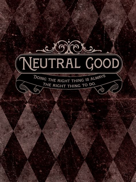 Role Playing Alignment Posters On Behance