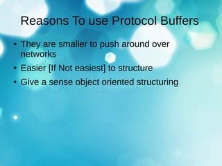 Data Serialization Using Google Protocol Buffers PDF Programming Languages Computing