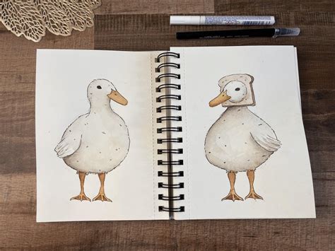 The Difference Between A Purebred Duck And An Inbred Duck Rillustration