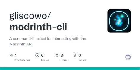 GitHub Gliscowo Modrinth Cli A Command Line Tool For Interacting With The Modrinth API