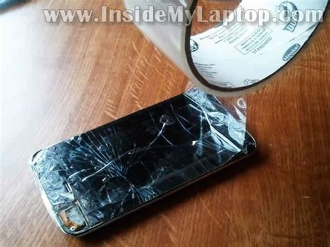 Replacing Broken Screen On Ipod Touch 4th Generation Inside My Laptop