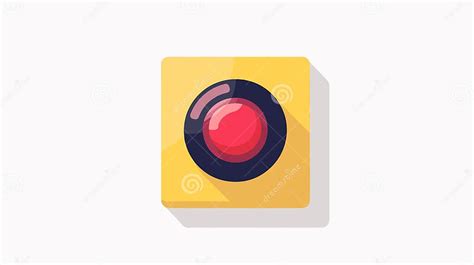Professional Eject Button Icon For Multimedia Usage Stock Vector Illustration Of Circle
