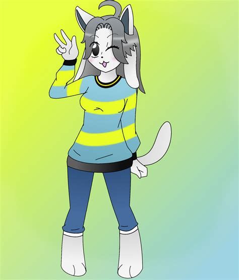 Human Temmie By Queencookiemonster On Deviantart