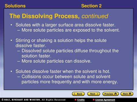 Ppt Section How Substances Dissolve Powerpoint Presentation Free Download Id