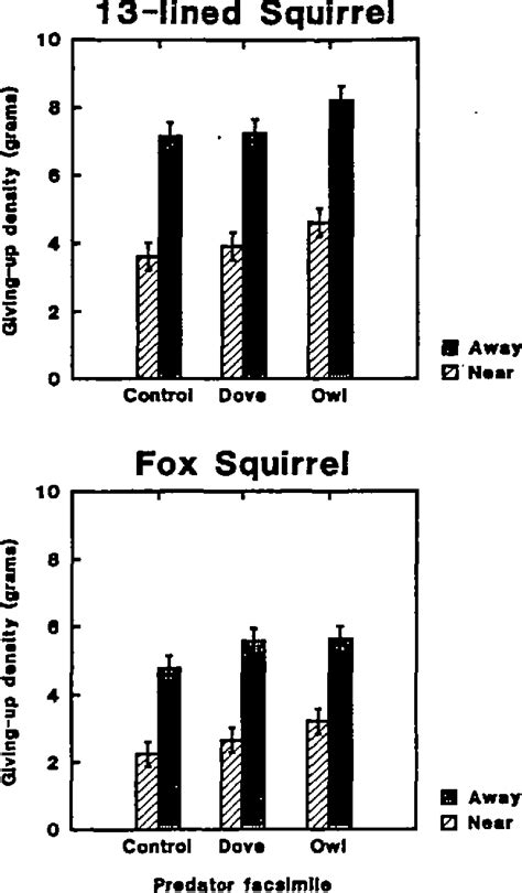 Figure 1 From Direct And Indirect Cues Of Predatory Risk And Patch Use By Fox Squirrels And