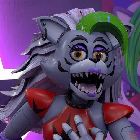 Fnaf Blender Roxanne Wolf By Mikol1987 On Deviantart