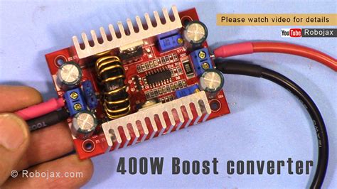 Review Of 400w Dc Step Up Boost Converter Input 85v 50v To 10v 60v